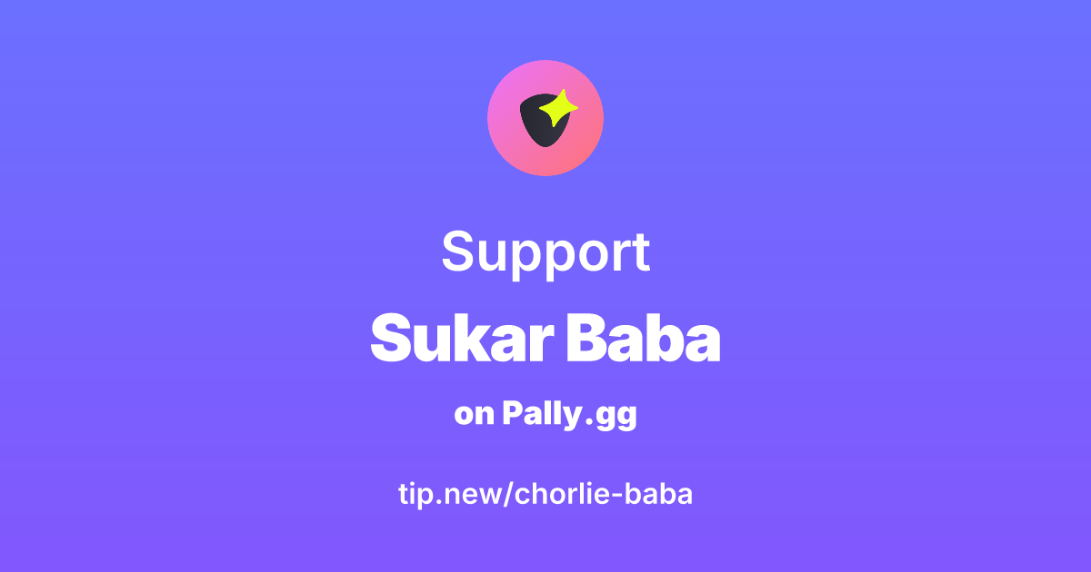 Send a tip to BABA TIB PAGE | Pally.gg - Where creators and their teams ...