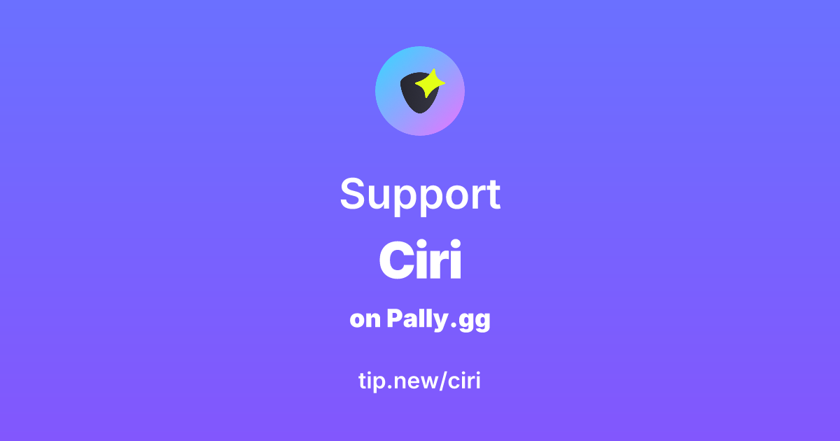 Send a tip to Ciri's Mods | Pally.gg - Where creators and their teams get paid