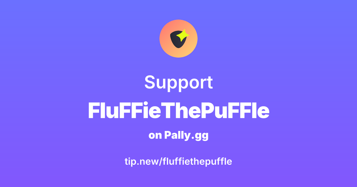 Send a tip to FluFFieThePuFFle's ModTip | Pally.gg - Where creators and their teams get paid