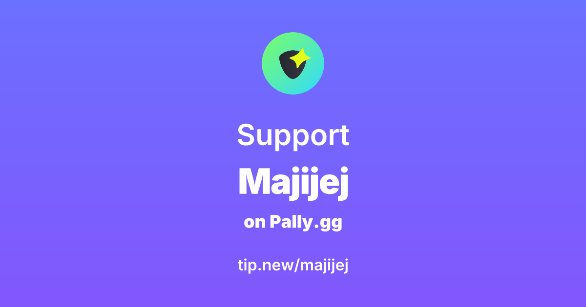 Send support to Majijej's Mod Support | Pally.gg - Where creators and ...