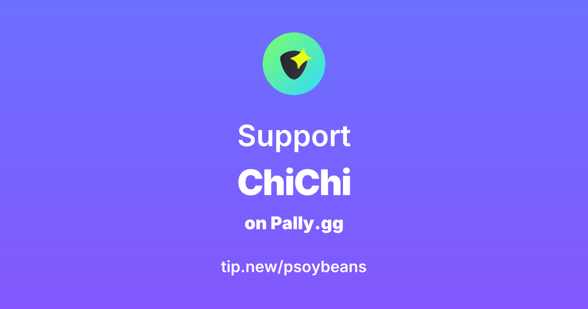Send support to psoybeans in charge! | Pally.gg - Where creators and their teams get paid