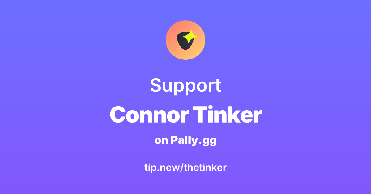 Send support to Tinker | Pally.gg - Where creators and their teams get paid
